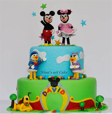 Ninas Art Cake Tort Mickey Mouse Si Prietenii