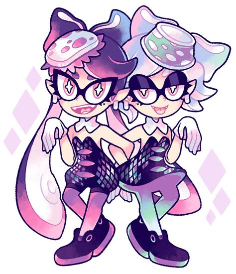 Splatoon Squid Sisters By Nekozneko On Deviantart