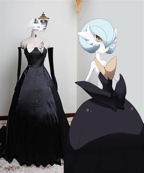 Pokemon Cosplay Shiny Mega Gardevoir Dress Set