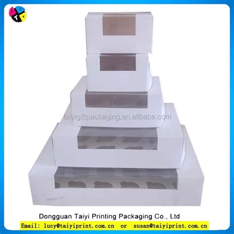 Customized Small Cupcake Box Donut Box Buy Customized Small Cupcake