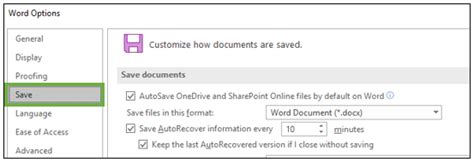How To Disable Autosave In Office 365 Programs — Syvantis Technologies Inc