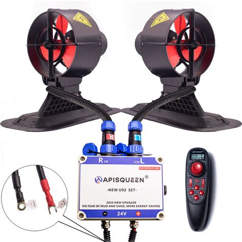 Apisqueen New 24v Two U92 Pro Underwater Thruster Set With Remote Cont