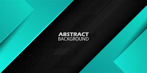 Papercut Abstract Background With Gradient Green And Dark Gray Color Square Pattern Combination