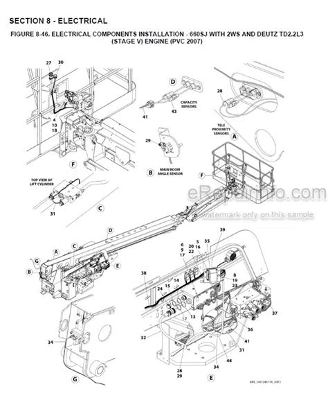 Buy And Download Jlg 600s 660sj Pvc2001 2007 Illustrated Parts Manual