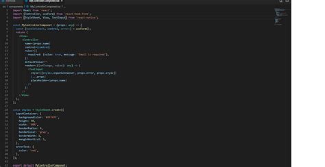 Using React Hook Form On React Native App Stack Overflow