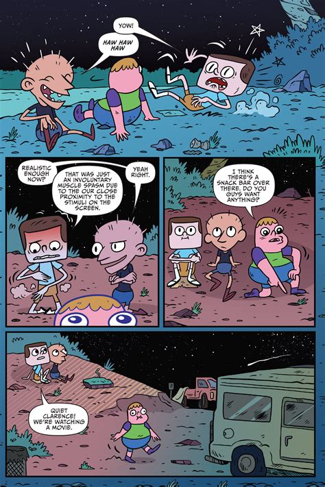 Read Online Clarence Getting Gilben Comic Issue Full