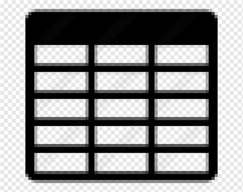 Database Table Png