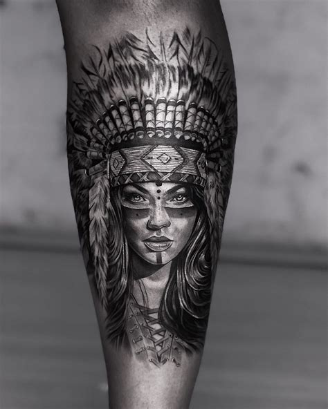 Native Indian Tattoos Native American Tattoos Native American Women