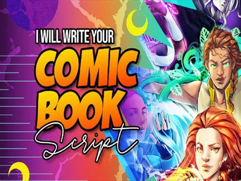 Your Character And Comic Book Script Scriptwriting Upwork