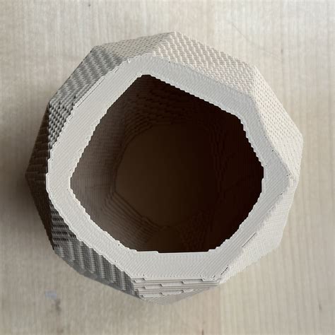elegant voxelized planters by makerwiz download free stl model