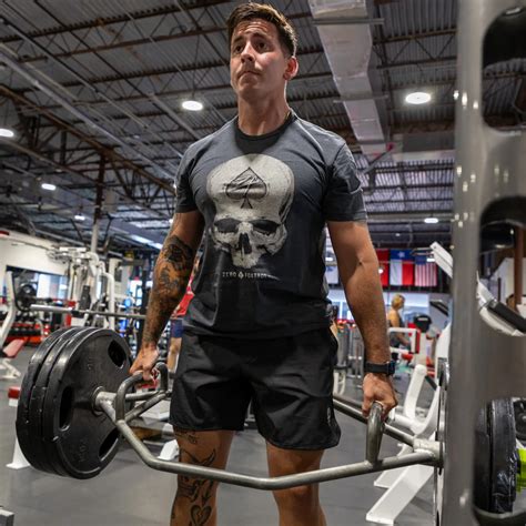 Zero Foxtrot футболка Zf Skull Charcoal Maverick — брутальнi чоловiчi футболки