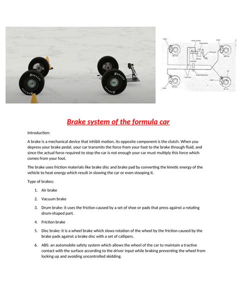 Fsae Brake System Design At Alyssa Geddes Blog