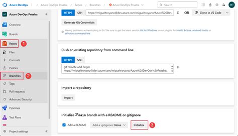 crear una organización de azure devops