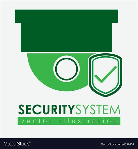 Security System Design Royalty Free Vector Image