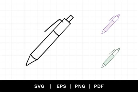 Pen Svg Graphic By Carolinemackay · Creative Fabrica