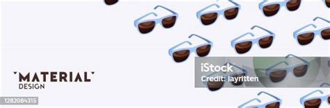 벡터 안경 3d 디자인 오브젝트 사실적인 선글라스 패턴 흰색 배경 0명에 대한 스톡 벡터 아트 및 기타 이미지 0명 3d 안경 개념 Istock