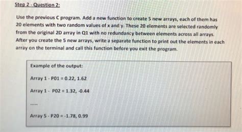 Solved Step Question Write A C Program That Creates A Chegg