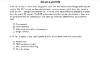 RBT Mock Exam 1 2 With Explanation Guide 1 2 85 Questions Per Mock Exam