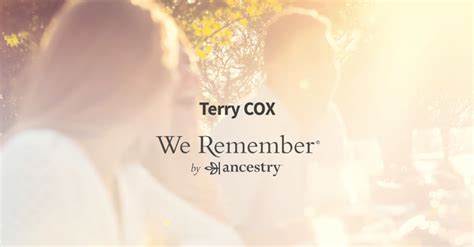Terry Cox 2022 Obituary