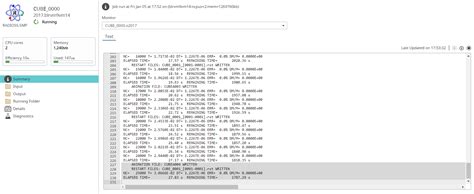 view job input files