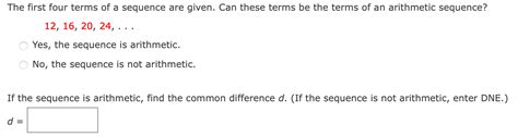 Solved Find The Nth Term Of The Arithmetic Sequence With Chegg