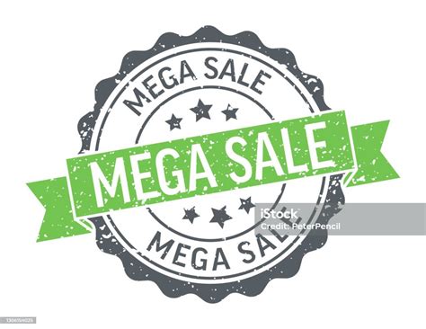 메가 판매 스탬프 각인 씰 템플릿 벡터 스톡 일러스트레이션 고무에 대한 스톡 벡터 아트 및 기타 이미지 고무 고무도장