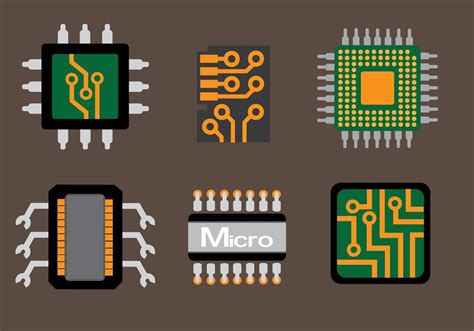 Microchip Vector Art Icons And Graphics For Free Download