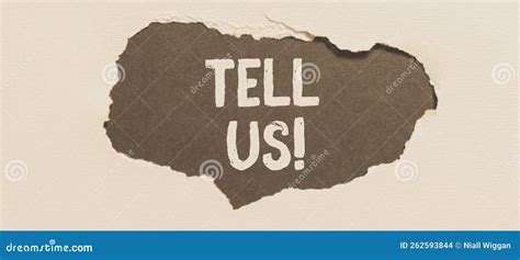 Text Caption Presenting Tell Us Business Showcase Communicate Information To Someone In Spoken