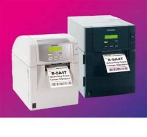 Toshiba B Sa4t Series Mid Range Printer Max Print Width 4 16 Inches Maximum Print Speed 6