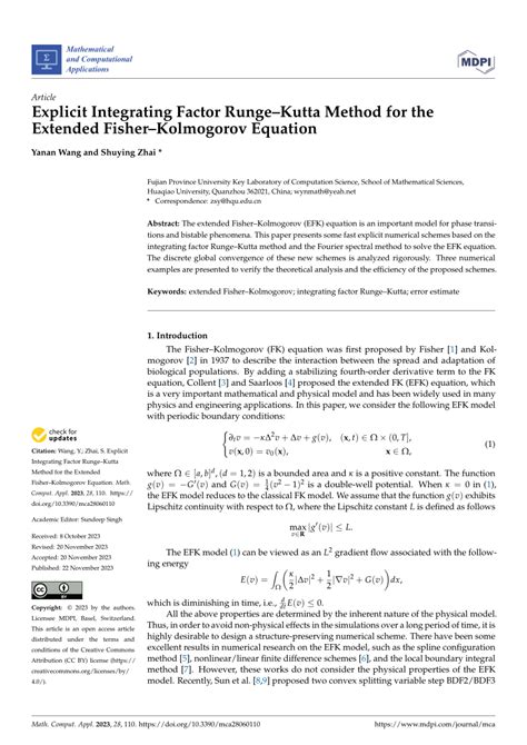 Integrating Factor Method