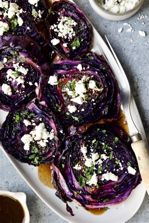Roasted Red Cabbage