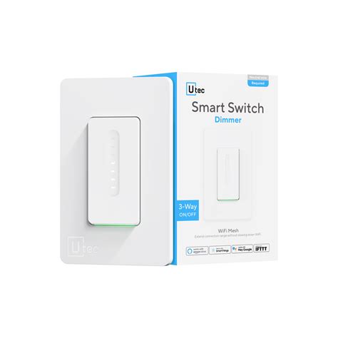 U Tec Smart Single Pole Dimmer Switch