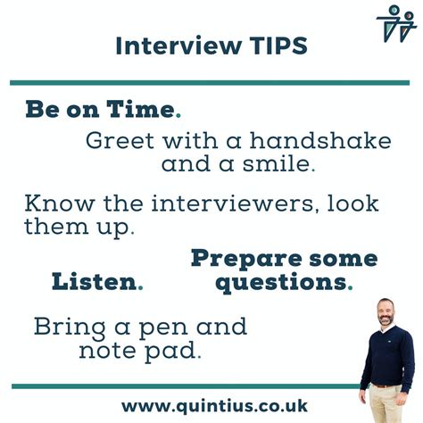 Rob Van Geel On Linkedin Interview Tips For Our Young Professional