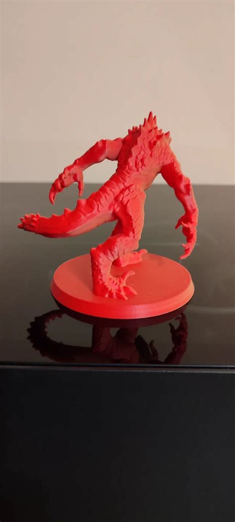 Fallout Deathclaw Free 3d Print Model Makerworld