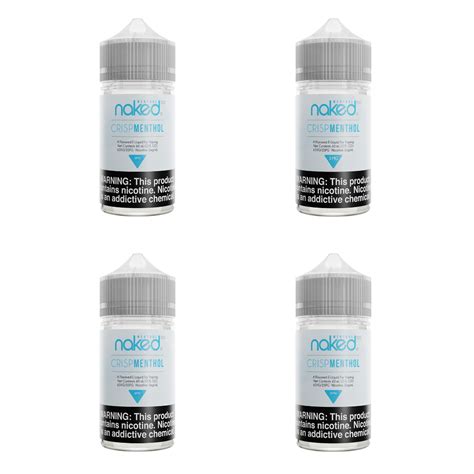 Naked 100 E Liquid 60ml Crisp Menthol Cloud Kulture