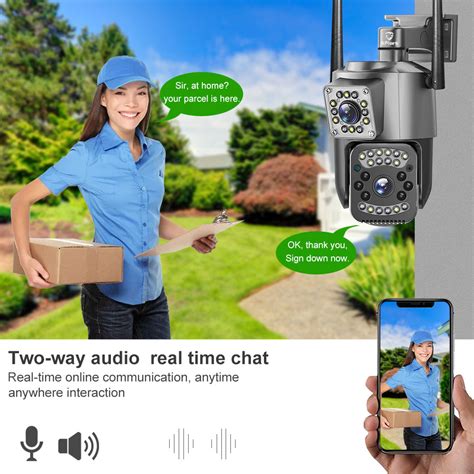Himost Hisc03 Smart Wifi Camera Wireless Outdoor Security Camera Dual