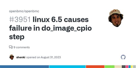 Linux Causes Failure In Do Image Cpio Step Issue Openbmc Openbmc GitHub