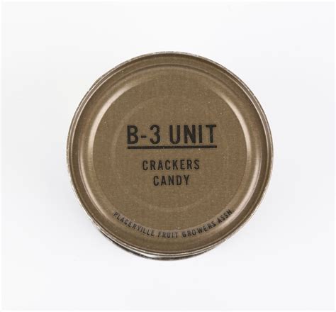 Vietnam War Us C Ration B 3 Unit Crackers And Candy M1 Militaria
