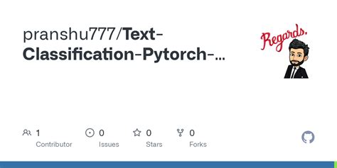 github pranshu777 text classification pytorch master