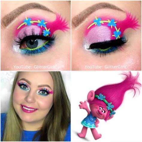 Trolls Poppy Makeup Troll Hair Troll Costume Troll