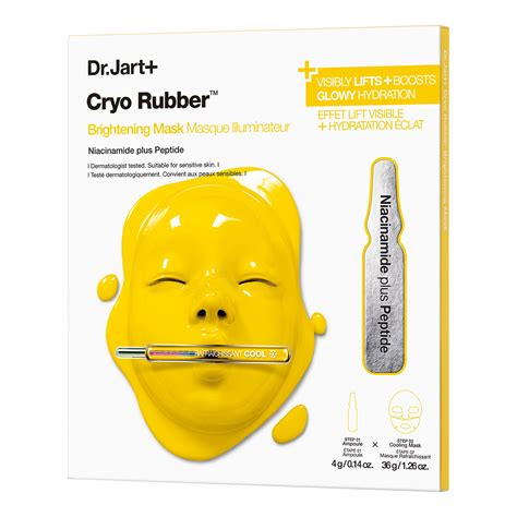 Dr Jart Cryo Rubber™ Brightening Hydrogel Mask With Niacinamide 50g