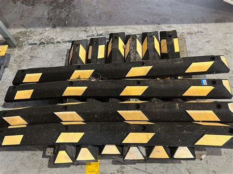 10 Rubber Speed Bumps Delaware Auction Center