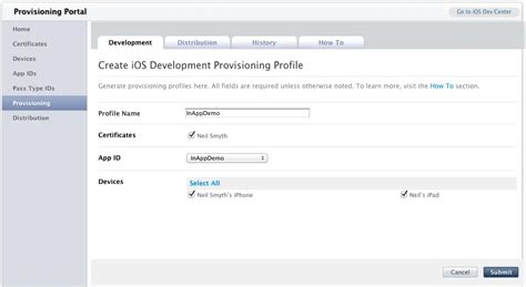 Preparing An IOS Application For In App Purchases Techotopia