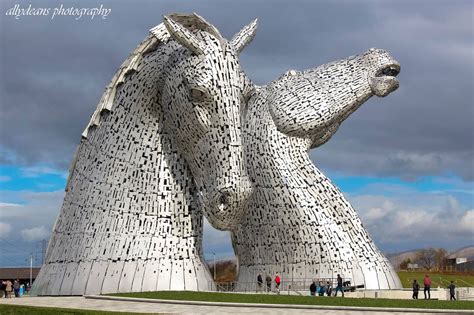 The Kelpies In Falkirk Scotland Sculpture Falkirk Around The Worlds