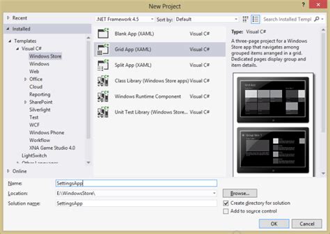 How To Navigate To A Web Page From Windows 8 Store App Settings Flyout