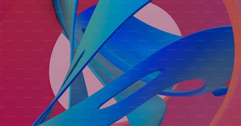 파란색과 분홍색 물체의 추상 이미지 사진 Unsplash의 배경 이미지