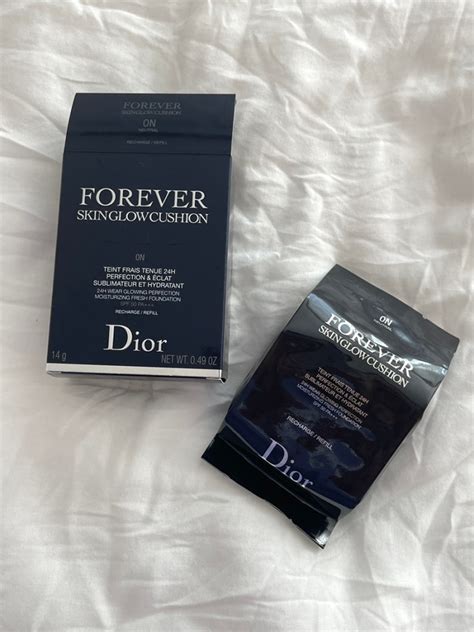 디올포에버스킨글로우쿠션 리필 색상 퍼프 재구매 솔직 후기 네이버 블로그