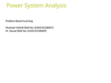 Symmetricalfaultanalysisupdated Withpptx Ppt