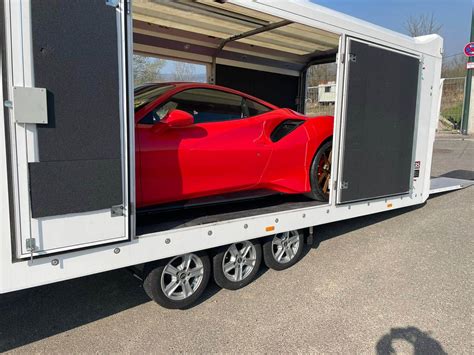 Enclosed Ferrari Transport