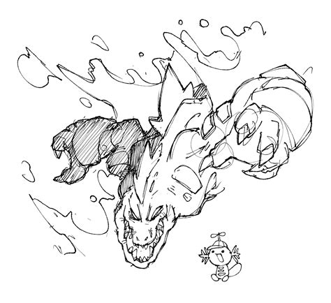 Wooper And Feraligatr Pokemon Drawn By Prquote Danbooru